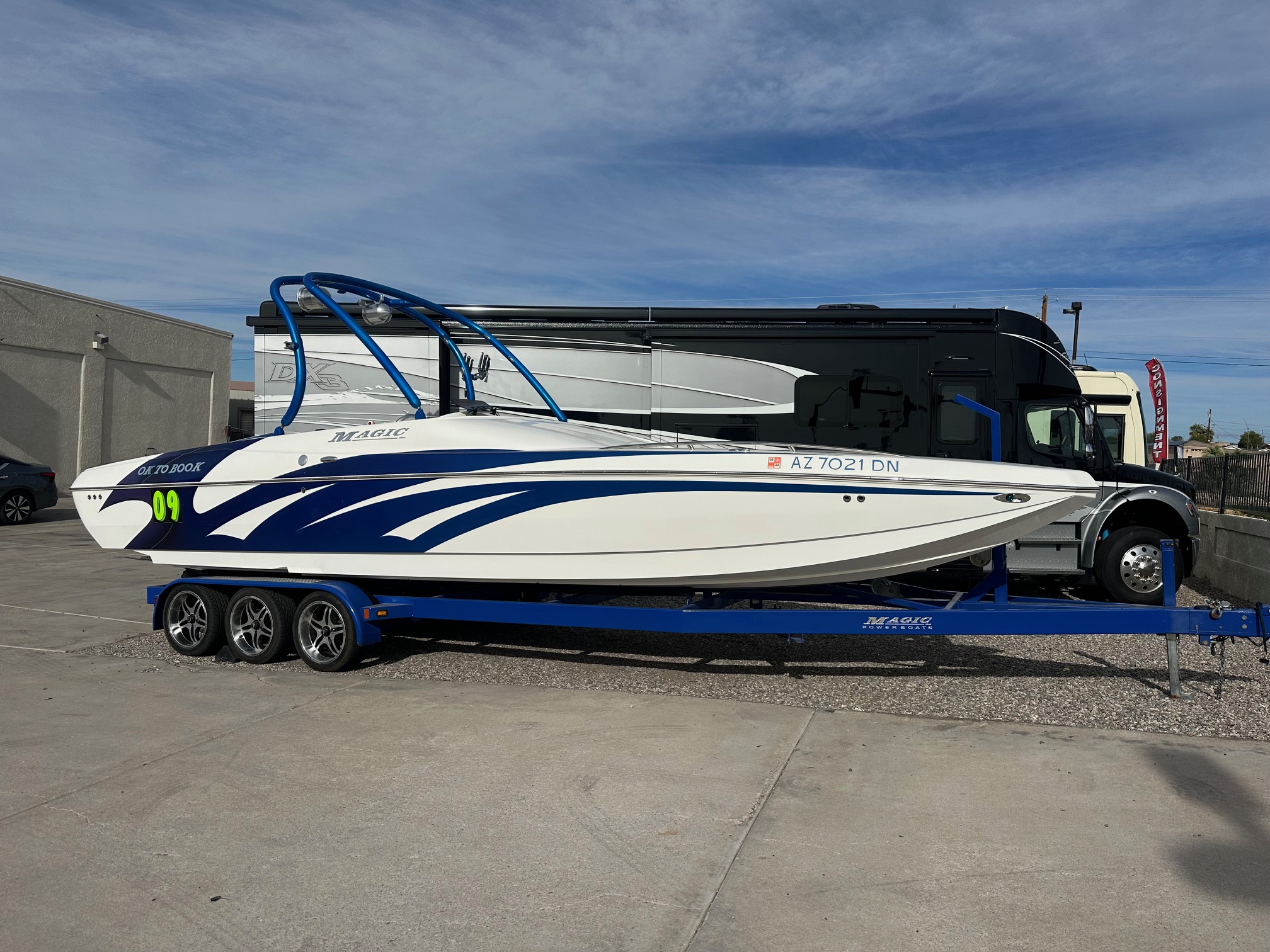 2009 Magic Power Boat 28’ Scepter Open Bow - First Class RV & Marine