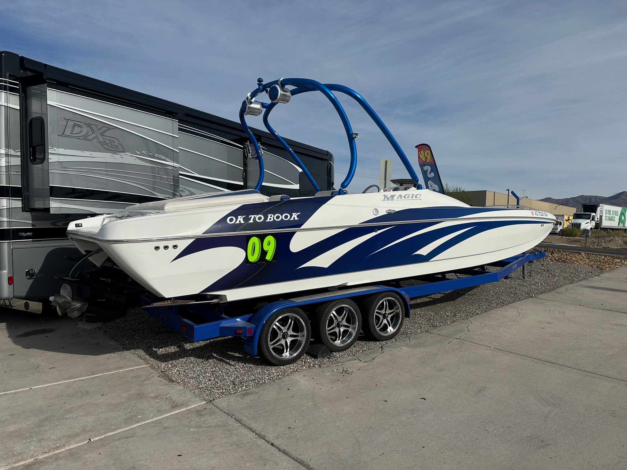 2009 Magic Power Boat 28’ Scepter Open Bow - First Class RV & Marine
