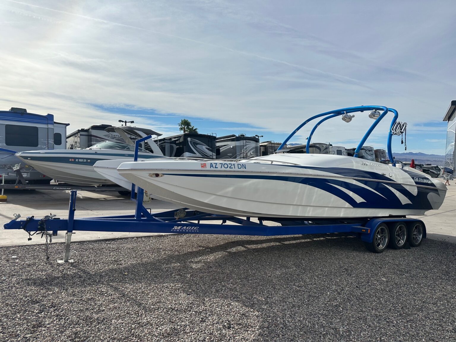 2009 Magic Power Boat 28’ Scepter Open Bow - First Class RV & Marine